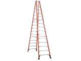 Blue Hat | LADDER,16',FIBERGLASS,STEP TWO-WAY FM1416HD